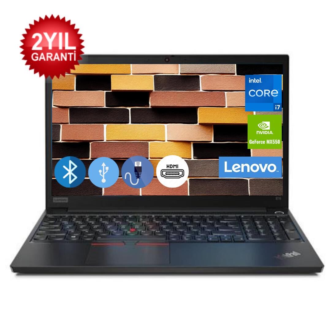 Lenovo Thinkpad E15 i7-1255U MX553 12GB 256+512 SSD 21E60076TXA3 15.6 ...
