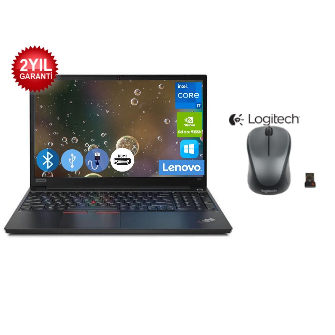 Lenovo Thinkpad E15 i7-1255U MX552 12GB 256+512 SSD 21E60076TXA20 15.6 ...